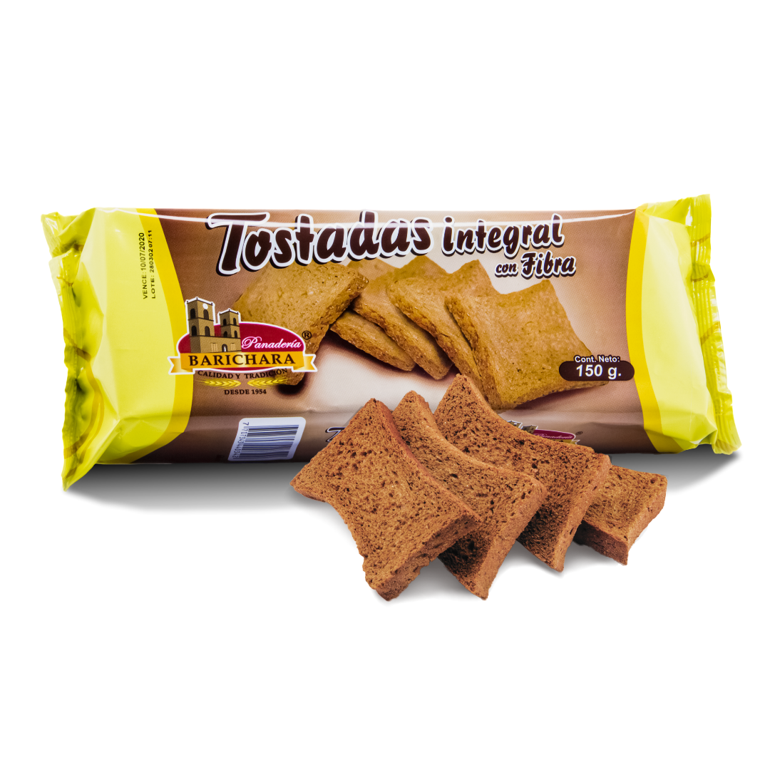 Tostada integral - Panadería Barichara