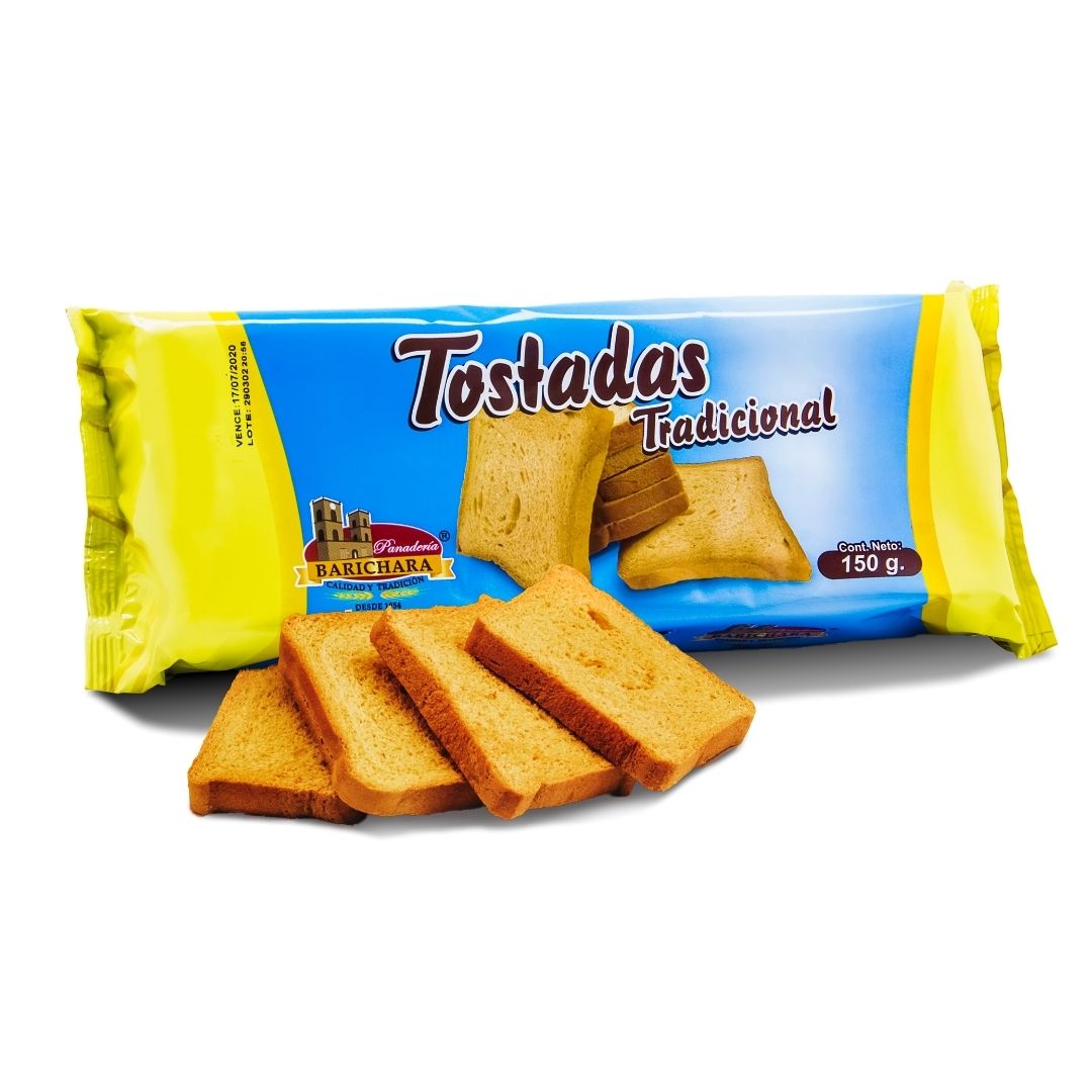 Tostada tradicional - Panadería Barichara
